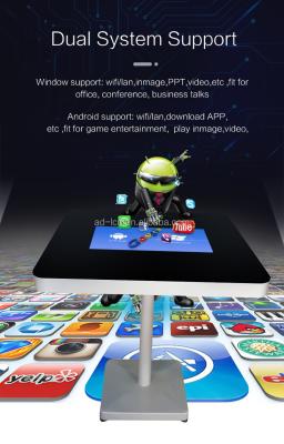 China Options 21.5inch Interactive Touch Screen Coffee Table with Max Resolution 1920*1080P for sale