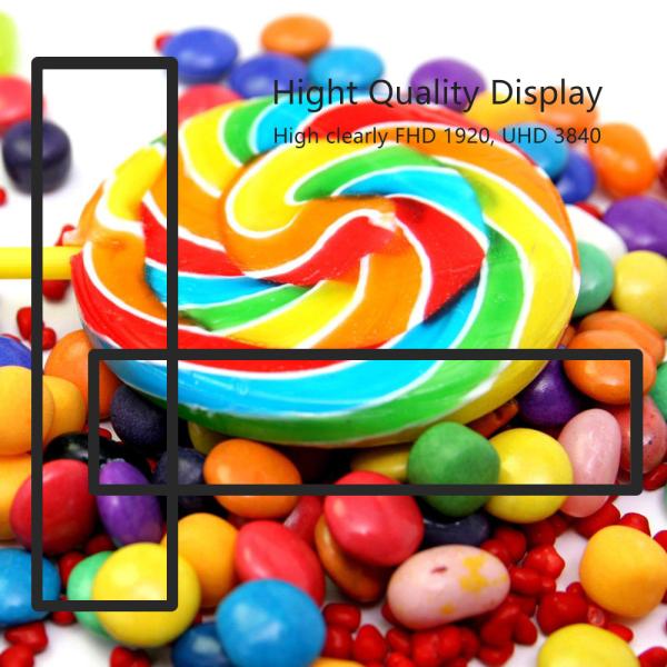 23.1inch Wall Mounted Stretched Bar Lcd Monitor Supermarket Shelf Wide Lcd Display Strips