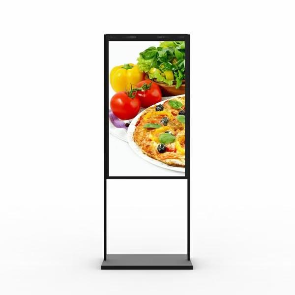 Quality High Brightness Industrial LCD Window Digital Signage 55" Shop Window Automatic for sale