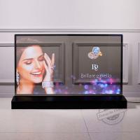 China 43inch Transparent OLED Signage 1 Ms Response Time Technology Integration for sale