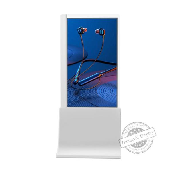 49Inches Transparent OLED Signage Display No Touchscreen 200 Watts Power Consumption