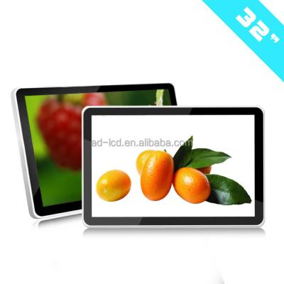 China BOE 32 Inch LCD Video Wall Mounted Digital Signage For Commercial Samsung TV Display Technology for sale
