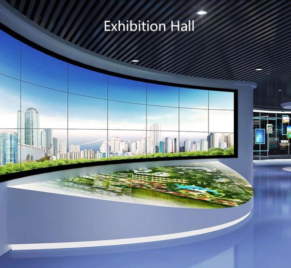65inch 3.5mm bezel LCD Screen LED Back Light Panel Type 1920x1080 FHD 4x4 Video Wall for Outdoor Advertising