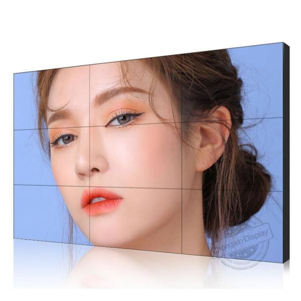 65inch 3.5mm bezel LCD Screen LED Back Light Panel Type 1920x1080 FHD 4x4 Video Wall for Outdoor Advertising