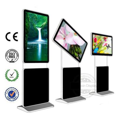 Cina 43inch 360 degree Rotating Standing LCD Digital Signage Floor Stand LCD Touch Screen Advertising Display 43inch Monitor in vendita