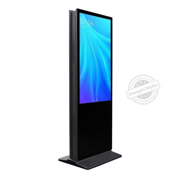 Display LCD a doppio lato per interni 43 49 55 65 pollici con 350 cd/m2 Luminosità