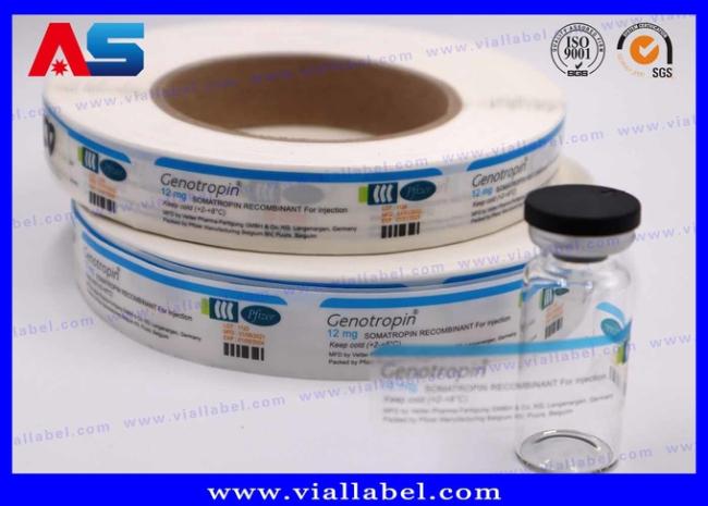 Holography 3ml / 2ml Small Bottle Sticker Printing With Custom Phramaceutical Design 5