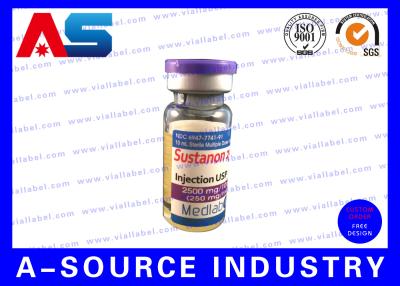 China Péptido olográfico farmacéutico de 10ml Vial Labels Custom For Injection en venta
