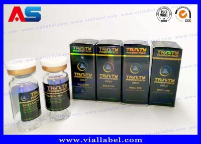 Cina L'ologramma identifica le scatole della fiala di Musclebuilding 10ml per l'autoadesivo su misura Peptidee in vendita