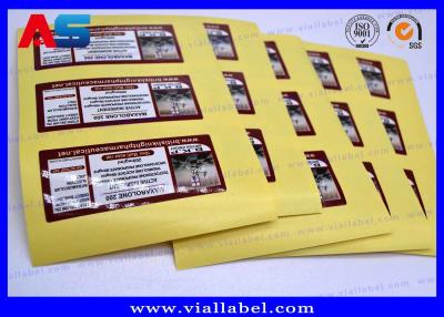 Cina Indicatore dell' etichetta del flaconcino impermeabile da 10 ml stampa bianco a colori in vendita