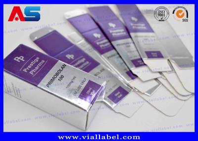 China Injection Oils Vial Boxes Pharmaceutical Package Hcg Peptide Small Bottle Boxes Factory Direct Sales for sale