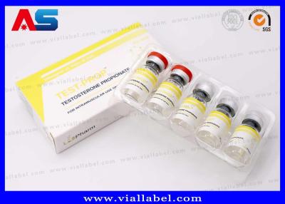 Holographische 10ml Flaschenbox mit recycelbarem PET-Einsatz