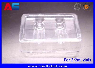 China peptides Package Blisters , Plastic Trays To Hold 2 Vials Of 2ml , 50um Thickness Eco friendly Material for sale