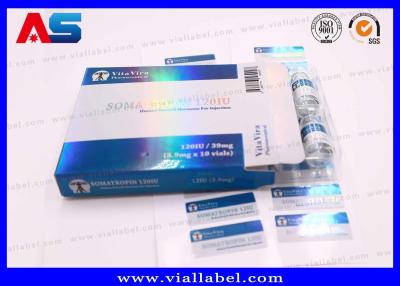 China Custom Labels For Peptide Vials , Printed 2ml Vial Stickers For Peptides Glass Bottles for sale