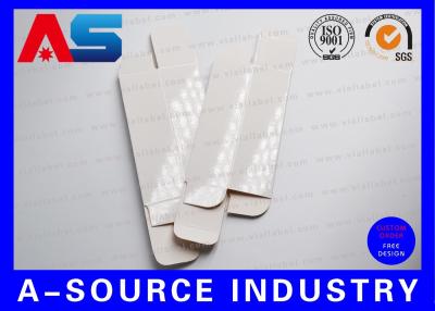 Cina Boxmaker professionale per la fiala lucida bianca in bianco 10ml inscatola la lunghezza 57mm Highth di larghezza 25mm di 25mm in vendita