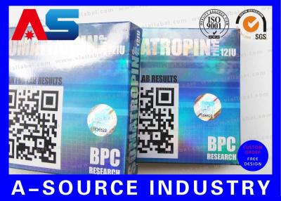China Waterproof Coated Paper 10ml Vial Boxes Bodybuilding Cypionate For Pharmaceutical Packaging for sale