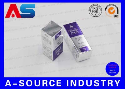 Cina Contenitori lucidi bianchi di fiala di Muscle Growth Acetate10ml, colore pieno che stampa il contenitore di vetro di fiale su di qualità standard in vendita
