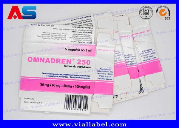 Het vernissen van Decoratief Pillenvakje Verdelerdocument Tussenvoegsel voor 5ml-Ampèren/2ml-Flesjesdocument verpakkend vakje