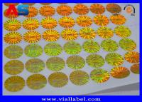 China Holographic Adhesive Sticker Labels for sale