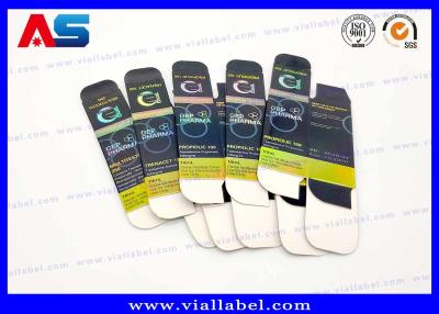 China Anadrol Injectable Peptide Small 10ml Vial Boxes / CMYK Printing Pharma Box for sale