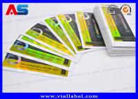 China Custom 10ml Vial Labels Hologram for sale