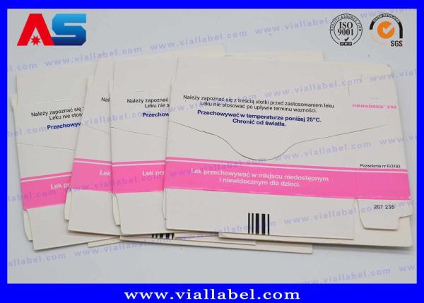 Het vernissen van Decoratief Pillenvakje Verdelerdocument Tussenvoegsel voor 5ml-Ampèren/2ml-Flesjesdocument verpakkend vakje