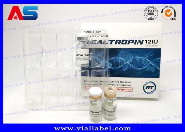 Trays Duidelijke PVC SGS Plastic Blister Verpakking Voor Vaccinen Glasflakon 2 ml een set verpakking voor de apotheek