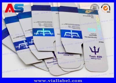 China Small Pharmaceutical Small Cardboard Box Printing For Sterile Injection Vials Deca / Enanthate for sale