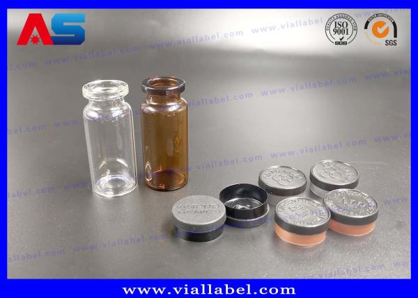 Bodybuilding Peptides Hcg Hcg Mini Glass Vials With Plastic Aluminium Tops