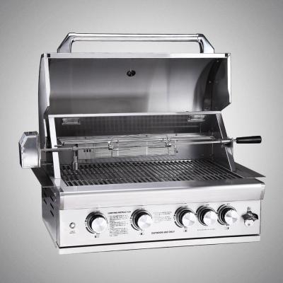 Cina Propano gas in acciaio inossidabile multifunzione goccia costruita in barbecue griglia per carbone di gas in vendita