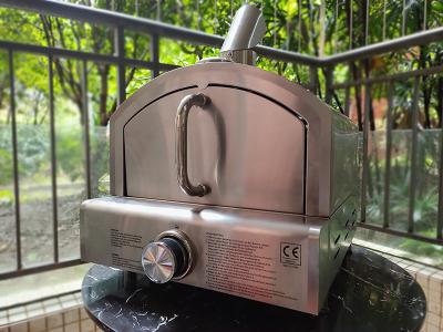 China 12000BTU/3.5kW Fornos de pizza domésticos para acampamento Forno de pizza portátil direto de aço inoxidável à venda