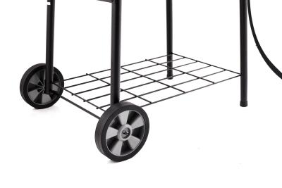Cina Grill BBQ senza fumo a botte con accensione piezoelettrica e tavolo comodo in vendita