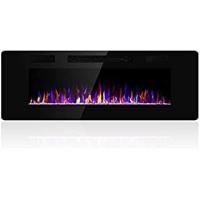 China Electric Decorative Fireplace Heater Wall Mounted Fire Kamin Installation Type Insert for sale