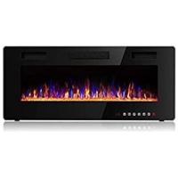 China Electric Decorative Fireplace Heater Wall Mounted Fire Kamin Installation Type Insert for sale