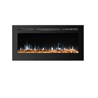 China Linear Electric Fireplace Tisch Kamin with Self-Checking Function and 120V Voltage for sale