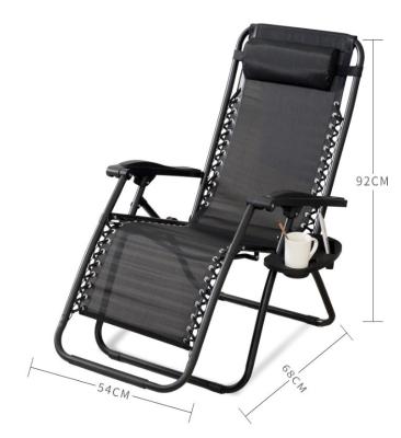 China Outdoor Table Heavy Duty Folding Recliner Zero Gravity Chair for Sleeping on the Beach for sale