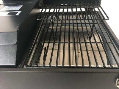 China Easy Operating Powder Coated Electric Pellet Grill and Smoker for Compact Outdoor BBQ for sale