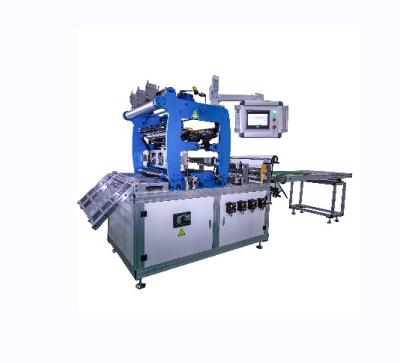 Cina Automatic  intermittent  gluing production  line imported gluing machine for air filter paper folding machine in vendita