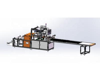 中国 HEPA Automatic PP intermittent Automatic Automatic non - clapboard pleating adhesive production line 販売のため