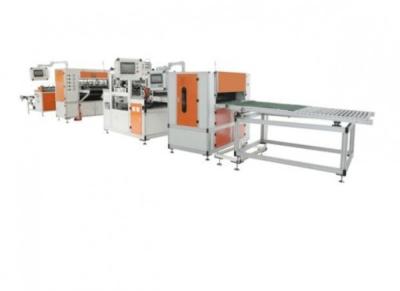 中国 sustainable Auto PP Pleating Separate Gluing Production Line G4 販売のため