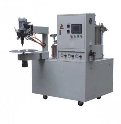 China A B Two Compounds Filter End Cap Gluing Machine à venda