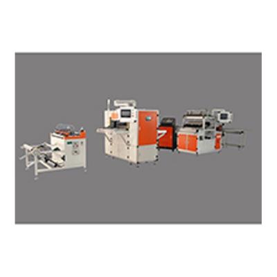 Cina Factory Hot Selling Automatic Paper Folding Gluing Production Line in vendita