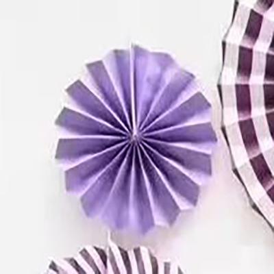 China China Arts And Crafts High Grade Paper Fan Color Paper Fan Art à venda