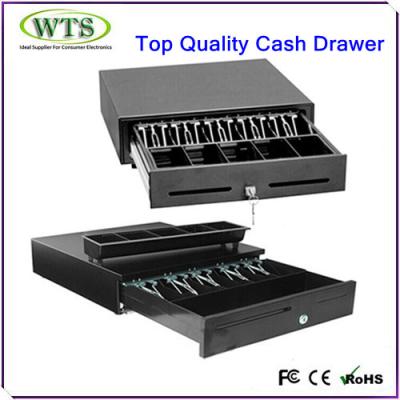 China Manual Push Open Manual Cash Drawer For Retail , 5 Bill pockets for sale