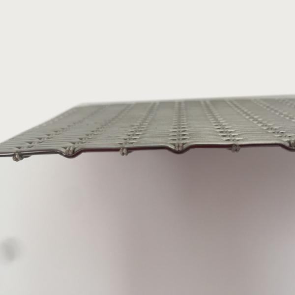Quality Stainless Steel Brass Metal Decorative Crimped Woven Wire Mesh For Cabinet Doors for sale