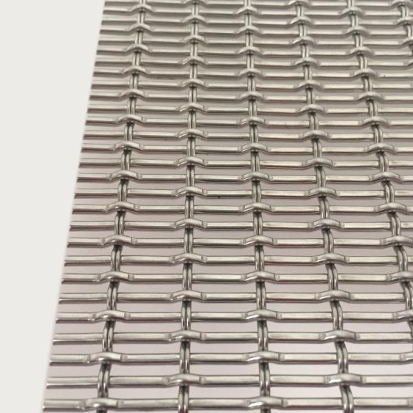 Quality Stainless Steel Brass Metal Decorative Crimped Woven Wire Mesh For Cabinet Doors for sale