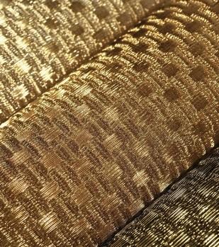 Quality Glitter Decorative Metal Wall Covering Art Deco Woven Wallpaper Wallcoverings for sale