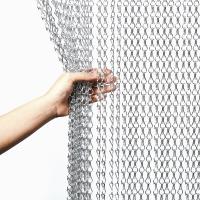 China Versatile Rectangular Aluminium Chain Curtain Hanging Installation for sale