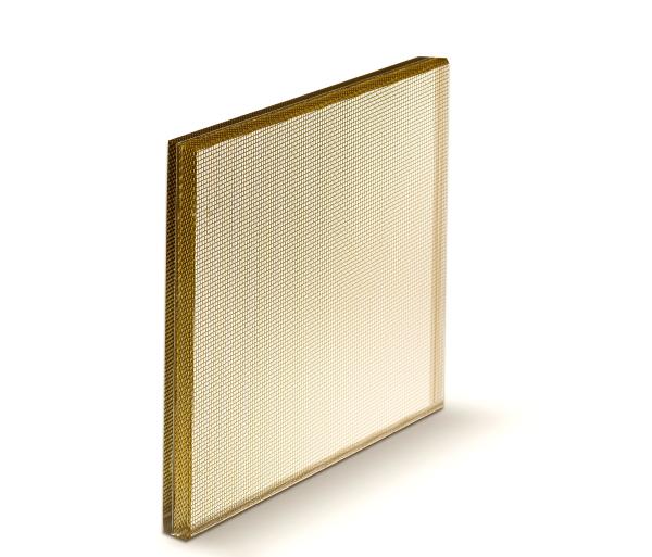 Quality High Security Fabric Laminated Glass And Metal For Building Exteriors / for sale