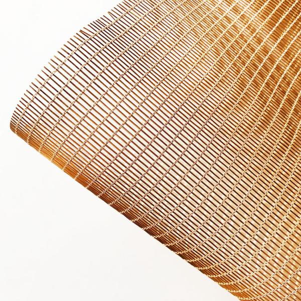 Quality Security Weatherproof Laminated Glass Metal Fabric 0.15mm-0.3mm Thickness for sale
